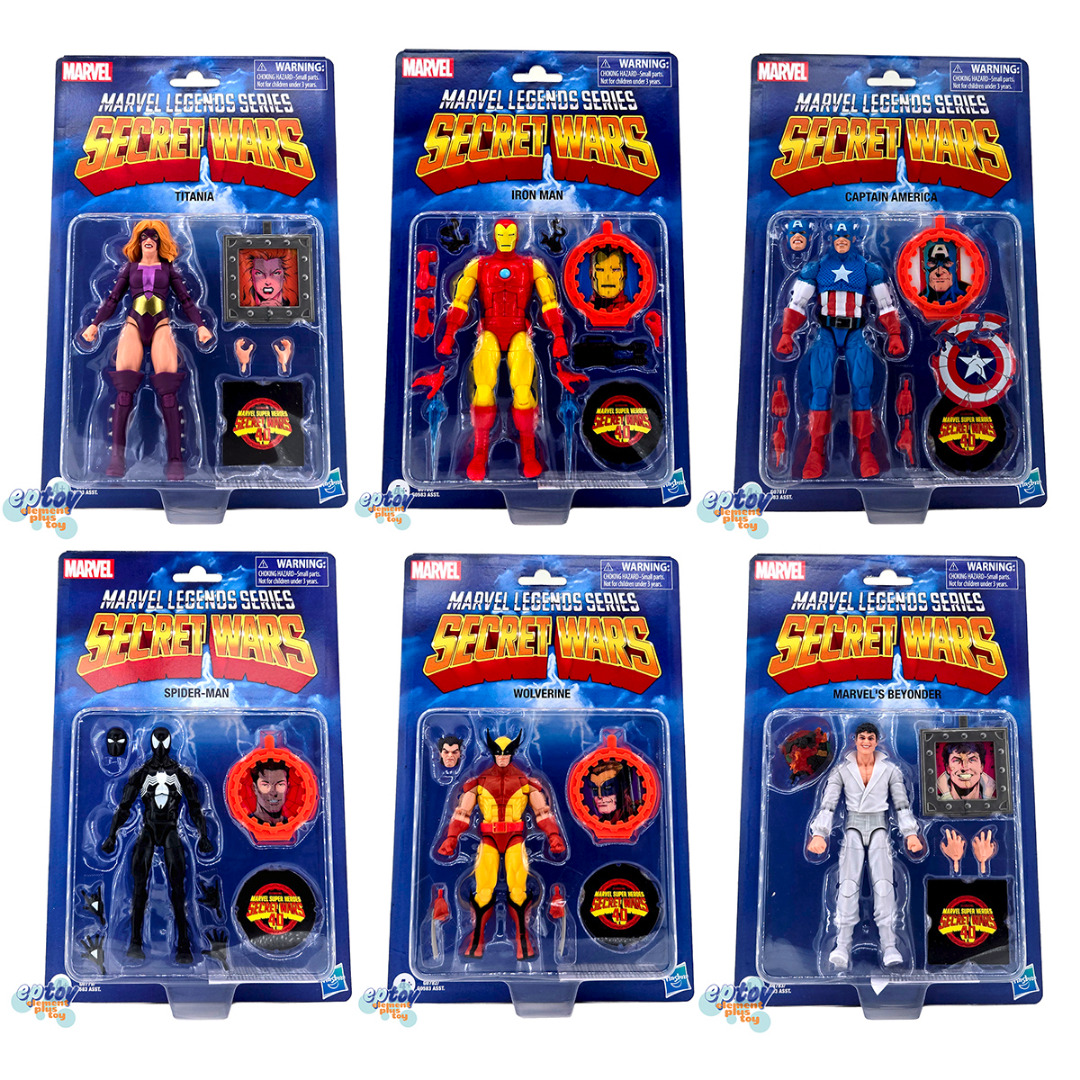 全新未開 漫威 Marvel Legends Series 秘密戰爭 Secret Wars Retro Comics 6吋 Titania ...