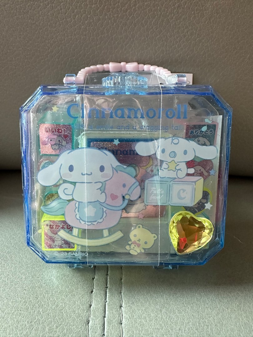 全新未開封玉桂狗印象套裝 sanrio cinnamoroll stamp set, 興趣及遊戲, 手作＆自家設計, 文具 - Carousell