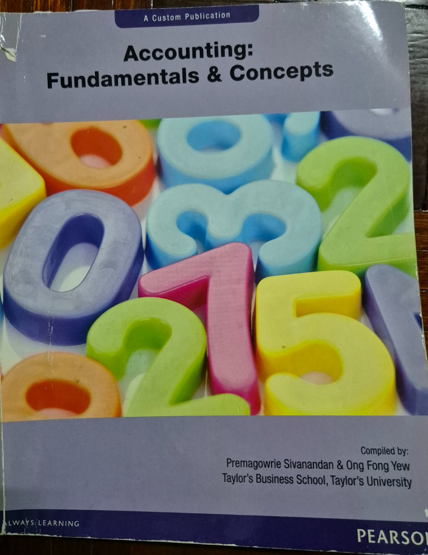 Accounting fundamentals, Hobbies & Toys, Books & Magazines, Textbooks ...