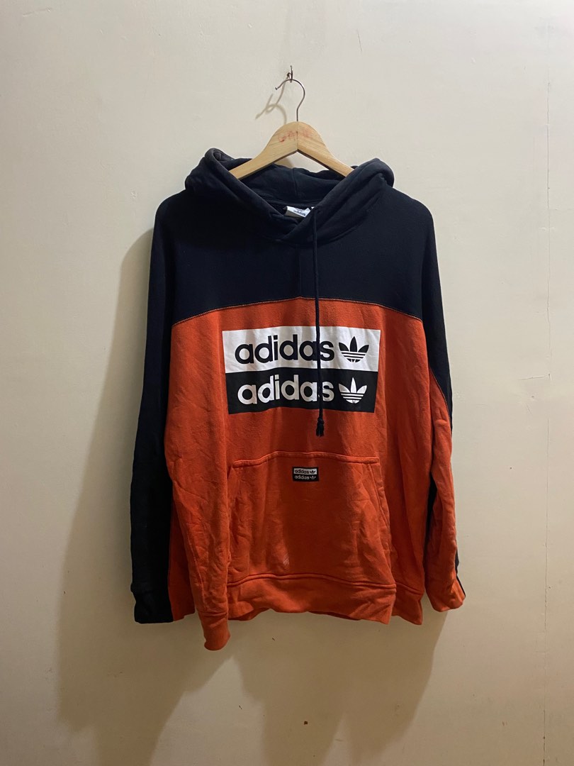 Adidas Box logo, Men's Fashion, Coats, Jackets and Outerwear on Carousell