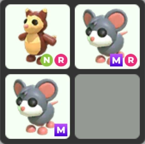 Adopt Me Tree Kangaroo and many megas/neons, Video Gaming, Video Games ...