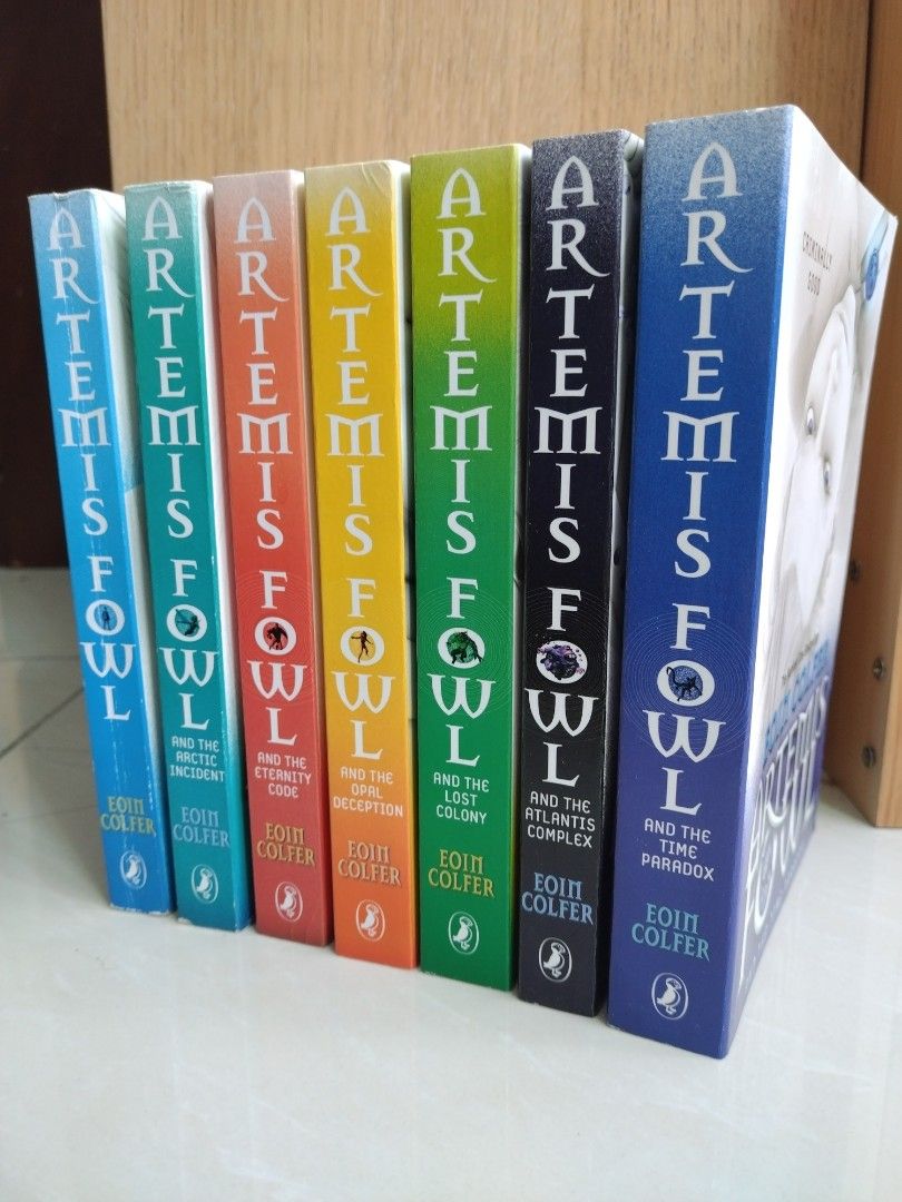 Artemis Fowl 7 Books Complete Set by Eoin Colfer, Hobbies & Toys, Books ...