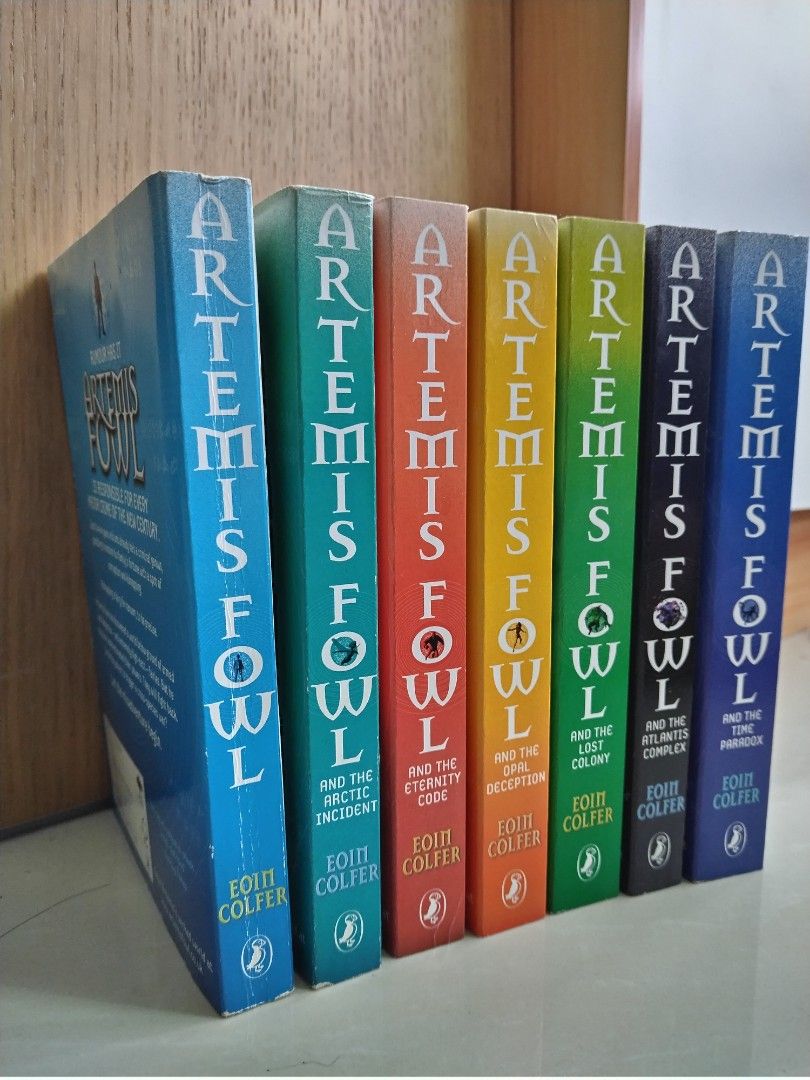 Artemis Fowl 7 Books Complete Set by Eoin Colfer, Hobbies & Toys, Books ...