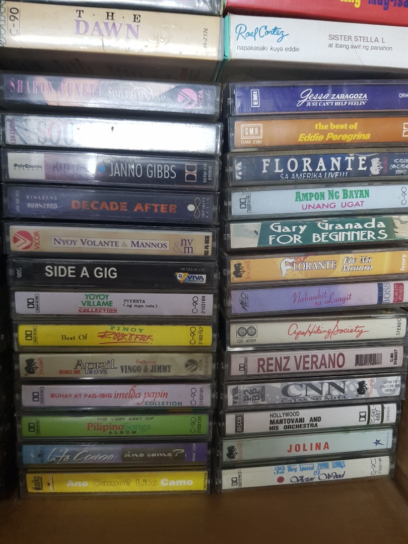 cassette tapes OPM POP 100 pesos, Hobbies & Toys, Music & Media, CDs ...