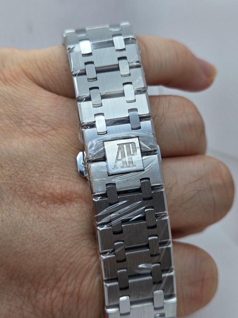 Audemars Piguet Royal Oak 26120ST Dual Time Steel Blue AP RO ROO 26120 ...