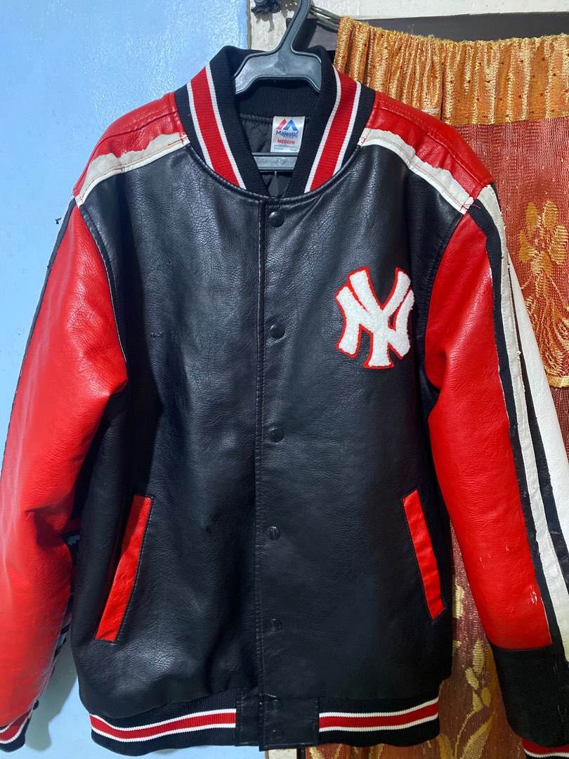 Authentic Vintage Rare - Majestic x New York Yankees MLB (leather), Men ...