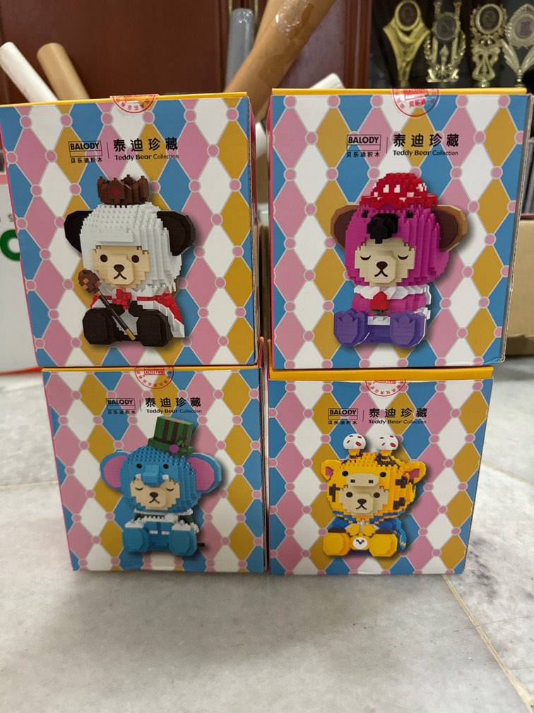 Balody building blocks teddy bear collection, Hobbies & Toys, Toys ...