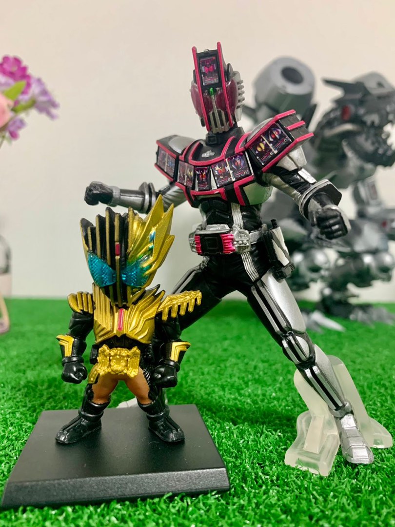 Bandai kamen rider decade complete form & kamen rider legend figure set ...