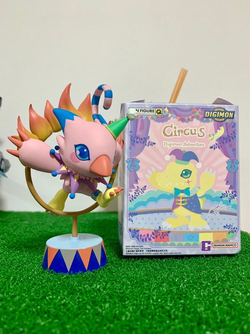Bandai namco digimon adventure circus piyomon figure blind box pop mart ...
