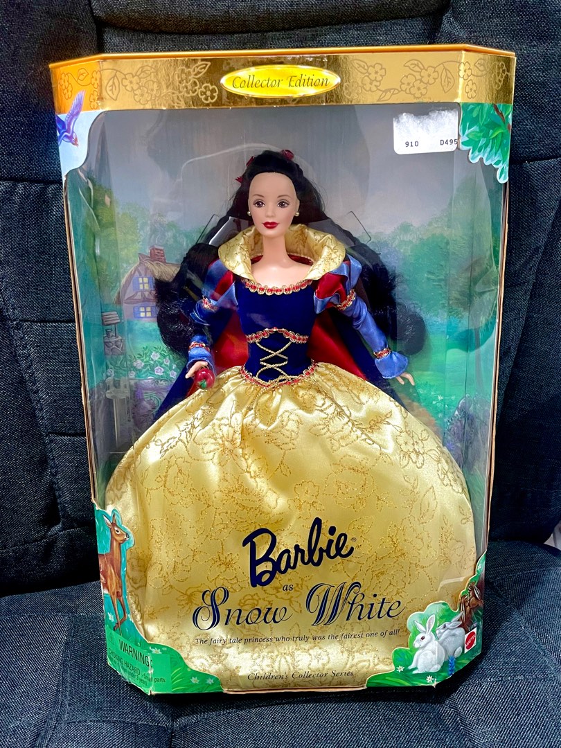 Barbie As Snow White Collector Edition (NRFB)(HTF) (COMPLETE) (INBOX ...