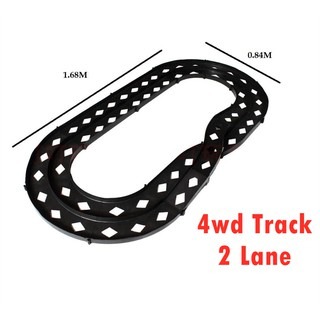 Black - 4wd Track 2 Lane Circuit Track for 4wd Mini Car Brand DAXING ...