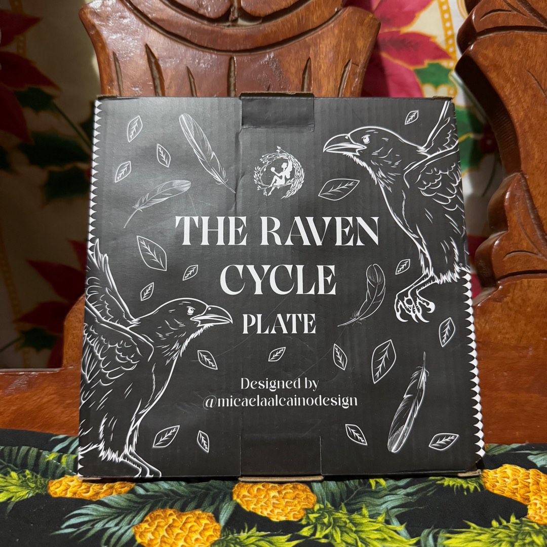 Book Merch: The Raven Cycle Plate, Hobbies & Toys, Memorabilia ...