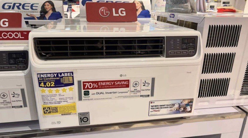 Brand new LG window type air conditioner 1.5hp, TV & Home Appliances ...