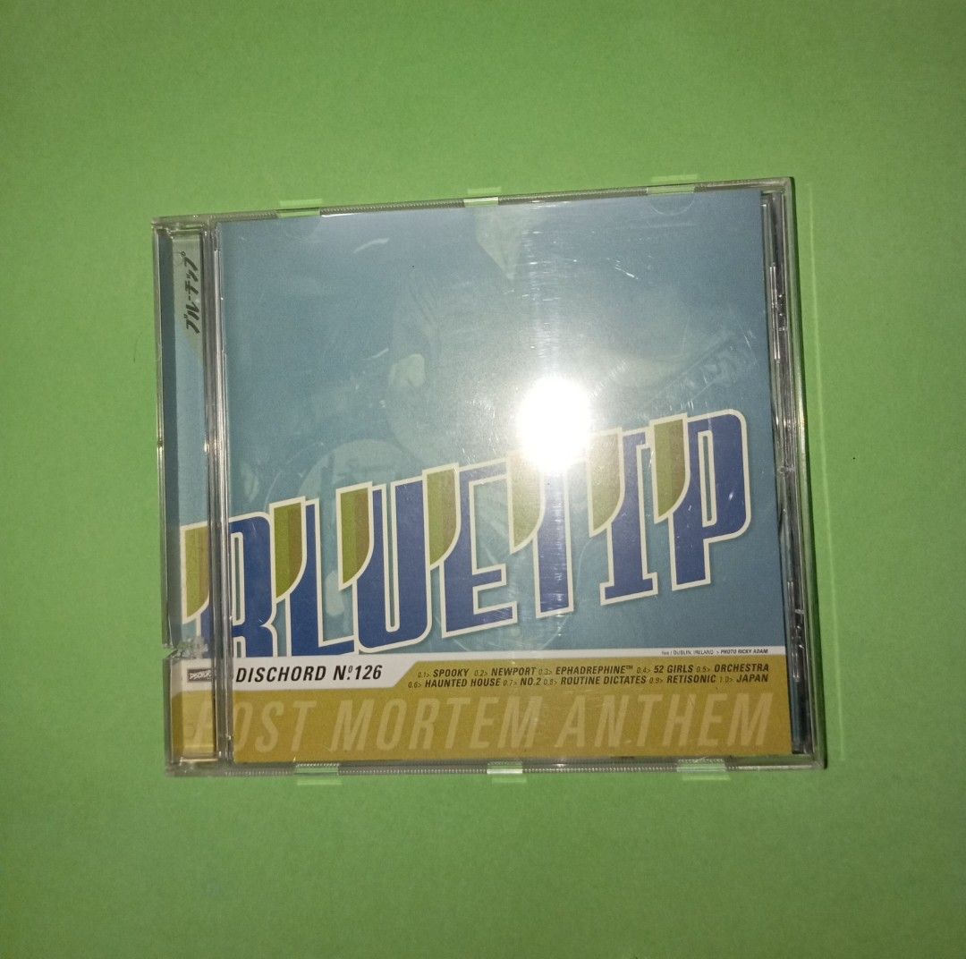 CD BLUETIP : POST MORTEM ANTHEM ALBUM (2001) *CRACKED & CUT-OUT CASING ...