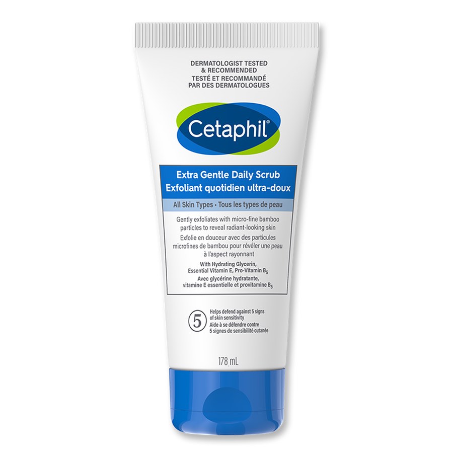 Cetaphil Extra Gentle Daily Scrub 178ml, Beauty & Personal Care, Face ...