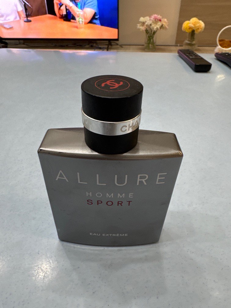 Chanel Men Perfume 100 ml Empty Bottle Allure Homme Sport, Beauty ...