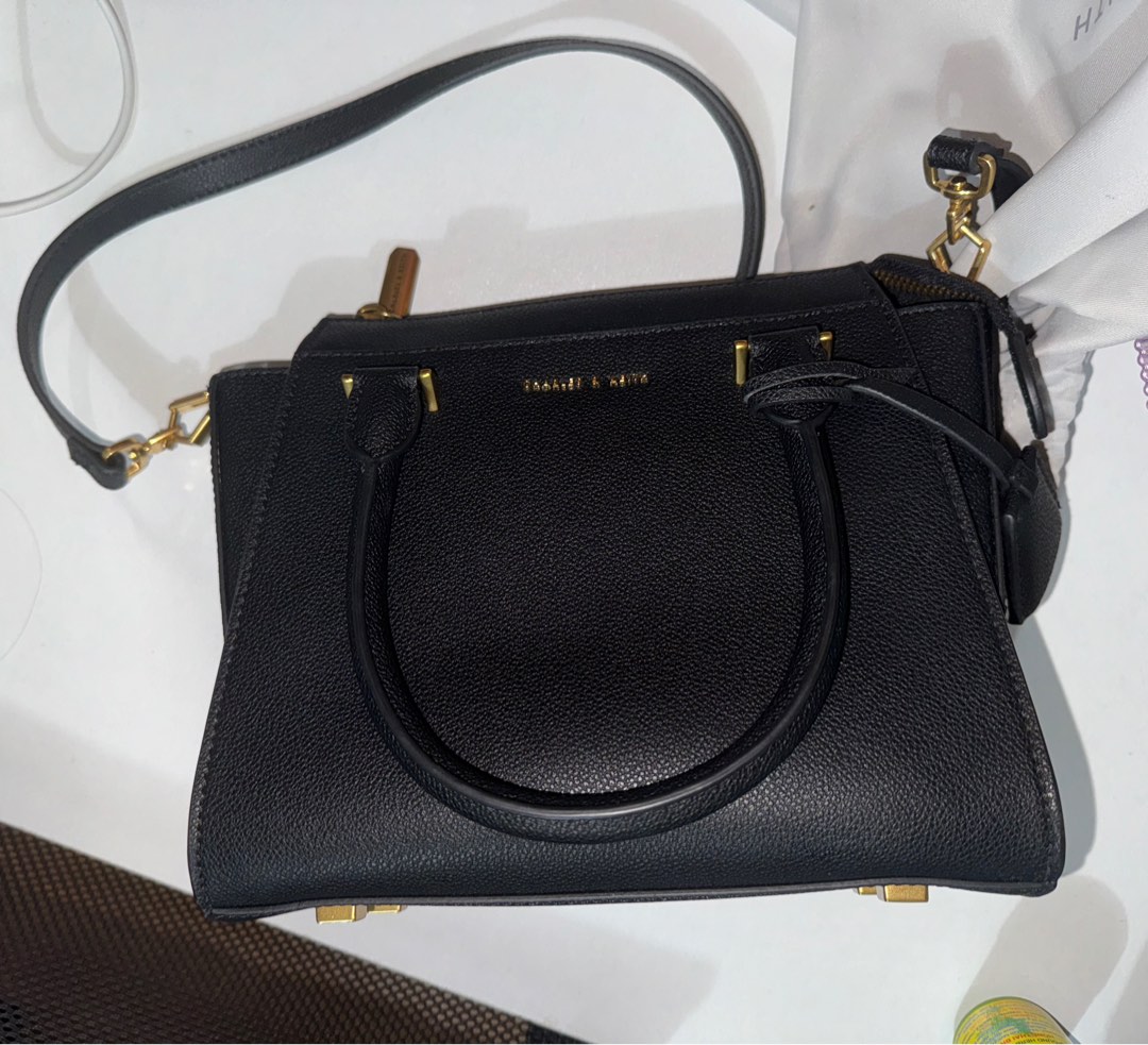 original charles and keith cross body bag, Women's Fashion, Bags & Wallets, Cross-body Bags on ...