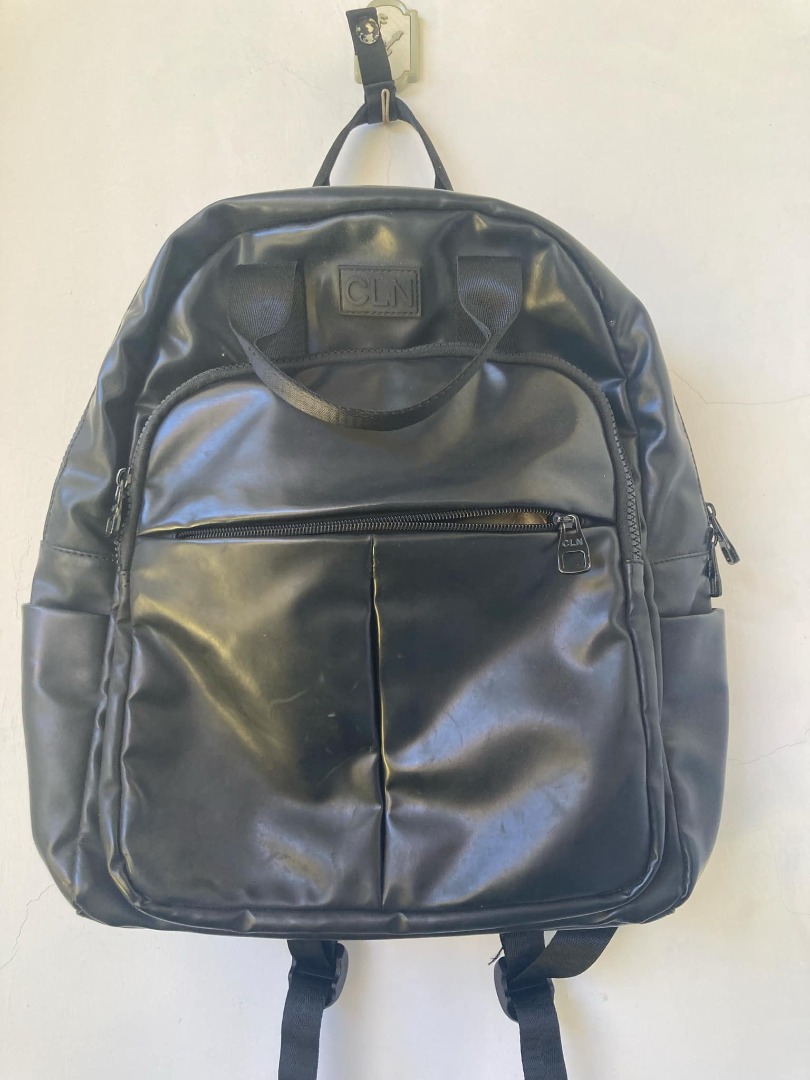 CLN Black Backpack, Women's Fashion, Bags & Wallets, Backpacks on Carousell