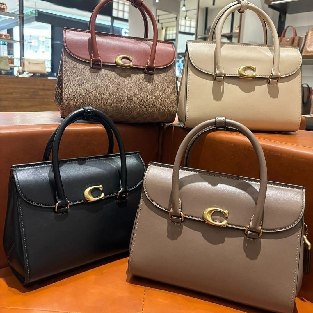 Coach CP119 Broome Carryall Bag in Luxe Refined Calf Leather with ...