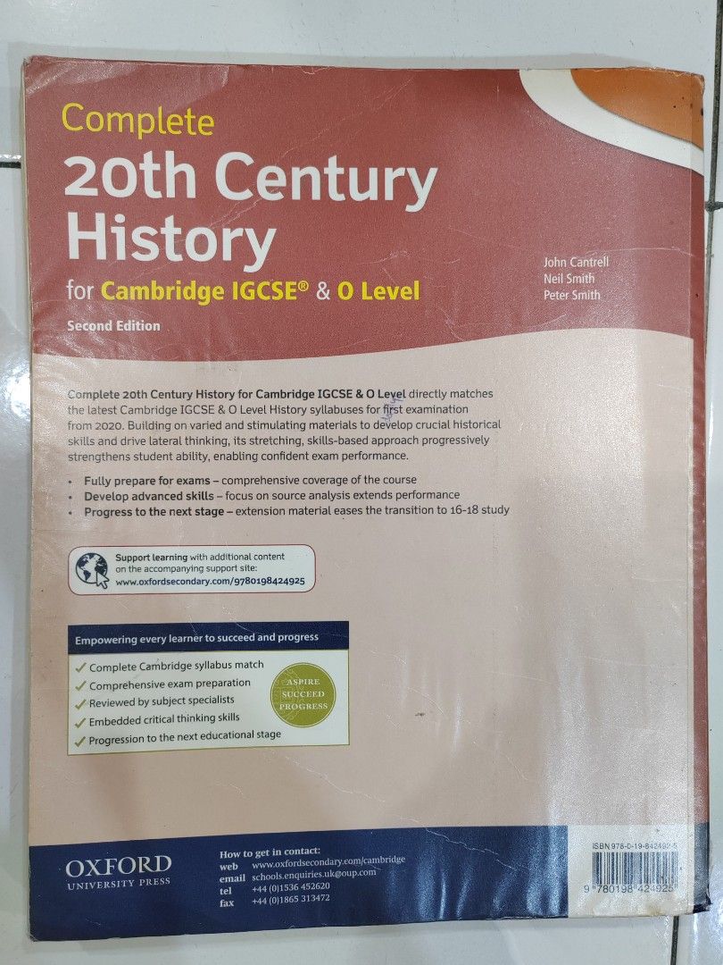 Complete 20th Century History - 9780198424925, Hobbies & Toys, Books ...