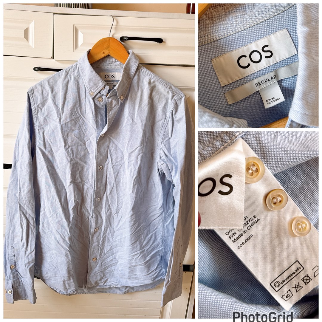 COS Polo Longsleeves, Men's Fashion, Tops & Sets, Tshirts & Polo Shirts ...