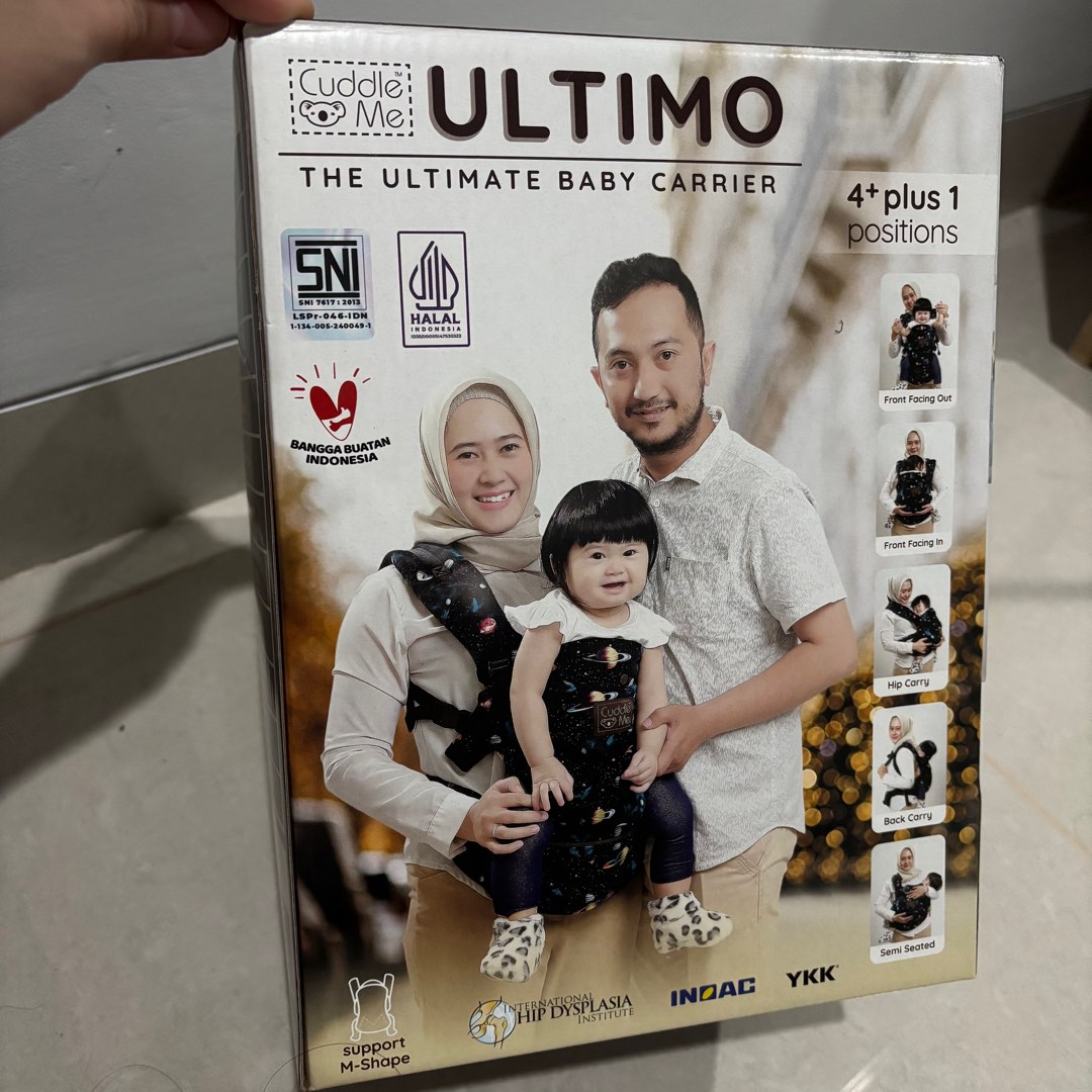 CuddleMe Ultimo Carrier Gendongan Bayi 4 Posisi, Bayi & Anak, Kereta ...