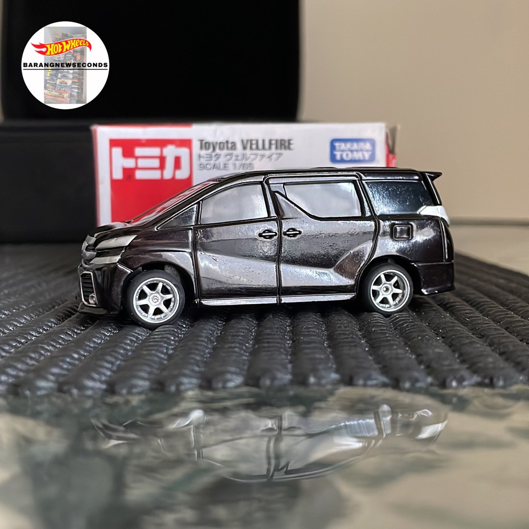 Diecast 1/64 Tomica Vellfire Custom Wheels Rayz TE37 Six Spoke, Toys ...
