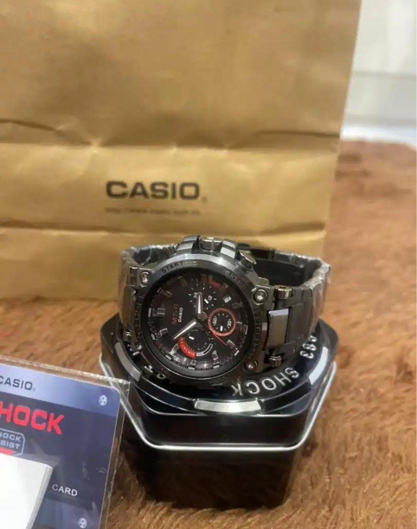 Dijual Jam Tangan Casio G-shock MTG Chrono Aktif full set lengkap ...