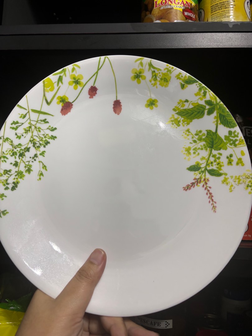 Dinner Plate Pinggan Corelle, Furniture & Home Living, Kitchenware ...