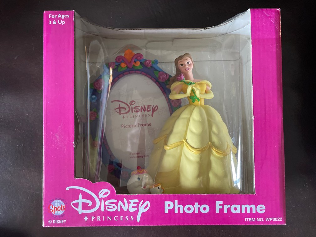 Disney Princess Photo Frame Belle, Everything Else, Others on Carousell