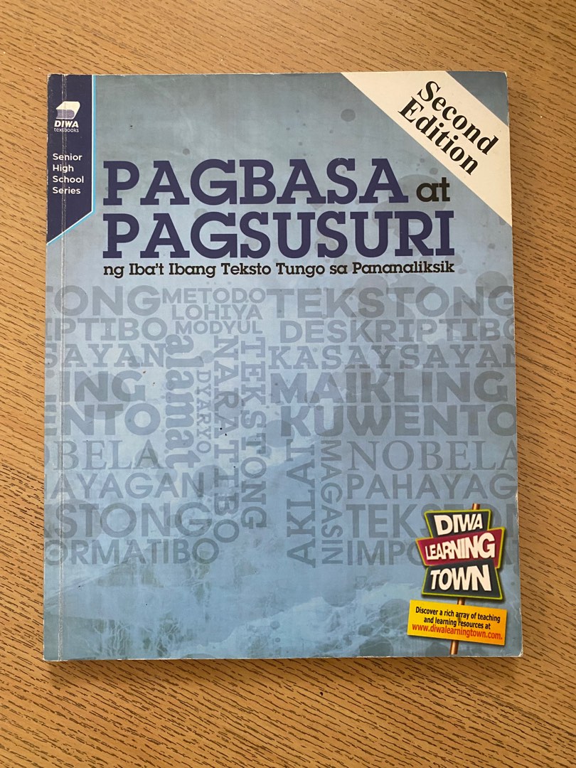 DIWA Pagbasa at Pagsusuri Textbook, Hobbies & Toys, Books & Magazines ...