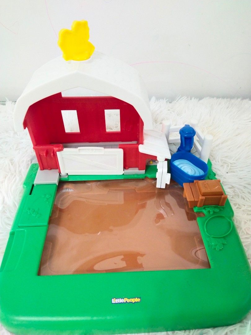 Fisher Price Little People Apptivity Barn, Babies & Kids, Infant ...