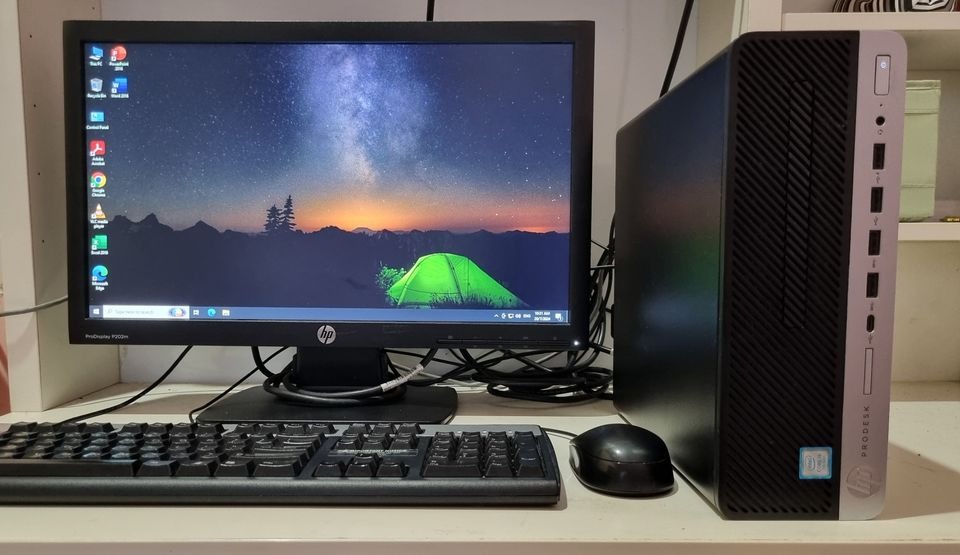 Full set HP computer Intel Core i5(7th Gen), 12gb RAM, 250gb ssd & 20 inch, Computers & Tech ...