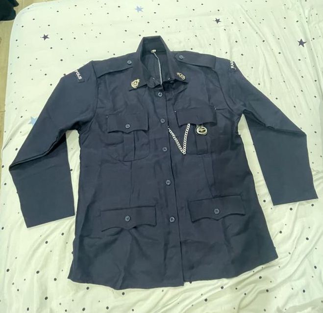 Full set uniform Kadet Polis Perempuan said besar kain tebal berkualiti ...