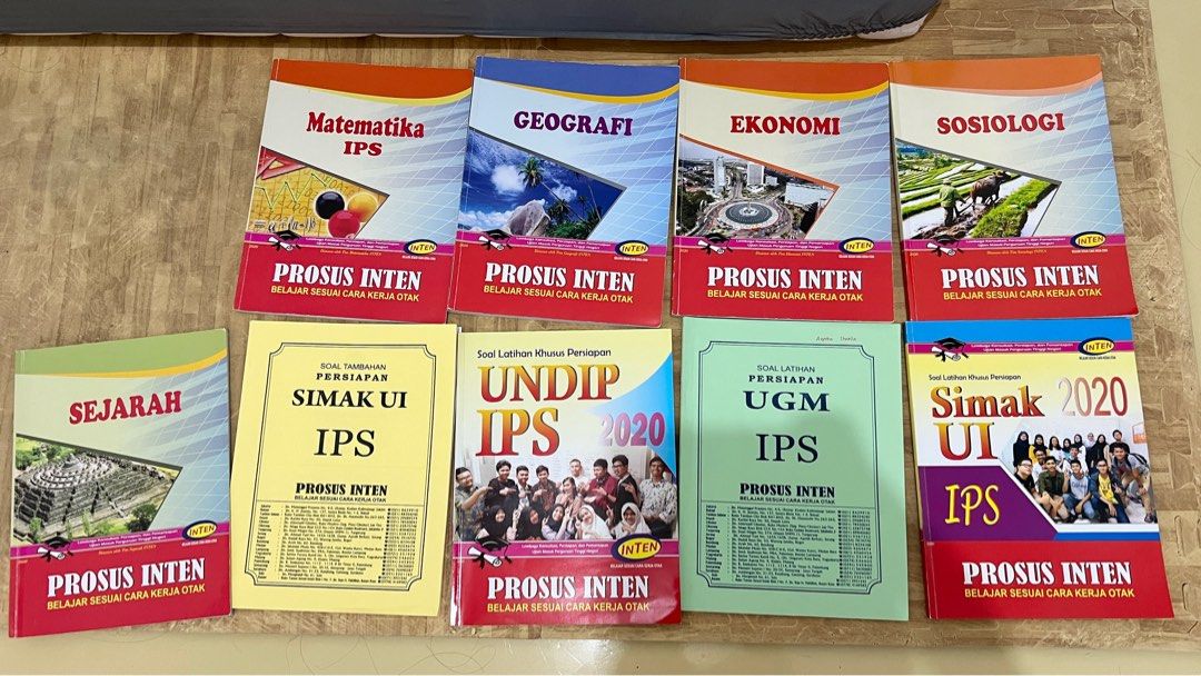 GRATIS Buku Inten + SIMAK UI + UTUL UGM, Buku & Alat Tulis, Buku di ...