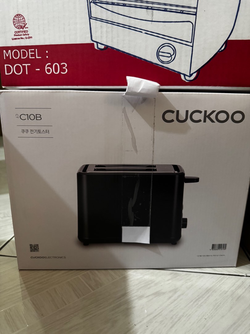 Guft Cuckoo Bread Pop Up Toaster, TV & Home Appliances, Kitchen ...