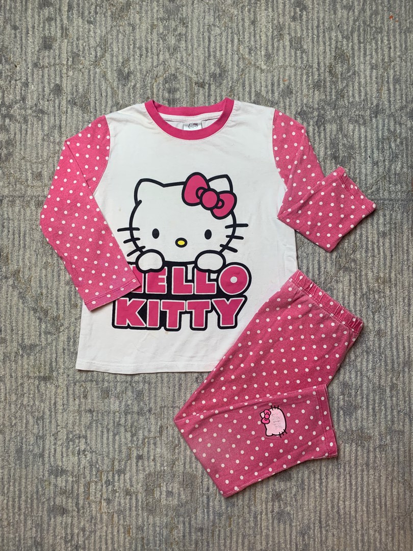 Hello Kitty Pyjamas (3 yo), Babies & Kids, Babies & Kids Fashion on ...