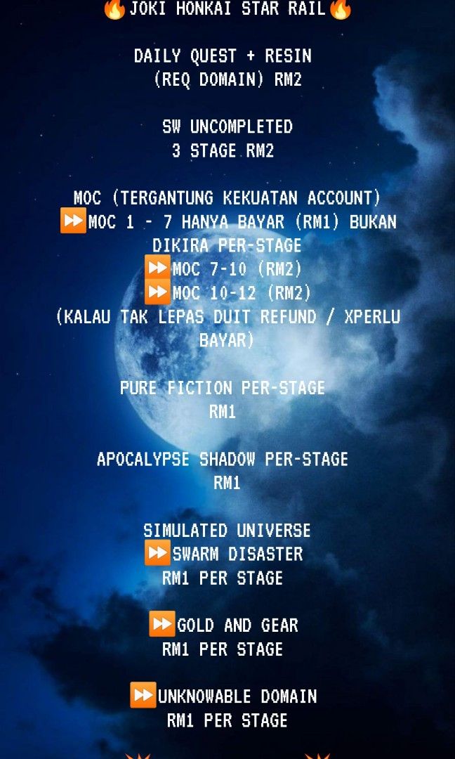 JOKI HONKAI STAR RAIL, Video Gaming, Video Games, Others on Carousell