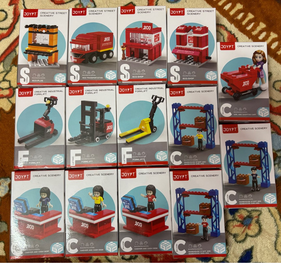 Joyit Eco Shop Lego Brick Combo Set, Hobbies & Toys, Collectibles ...