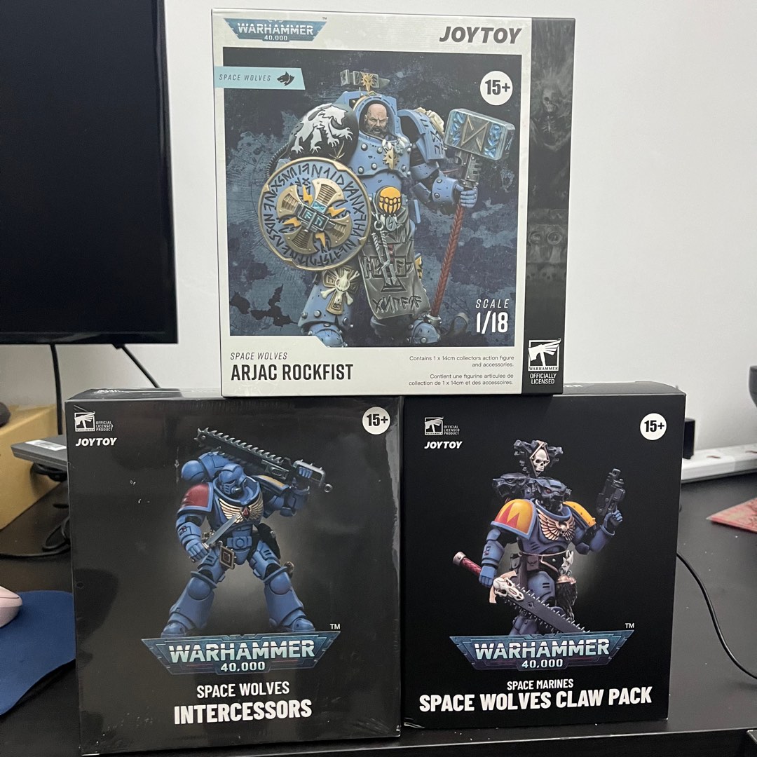 Joytoy space wolves, Hobbies & Toys, Toys & Games on Carousell