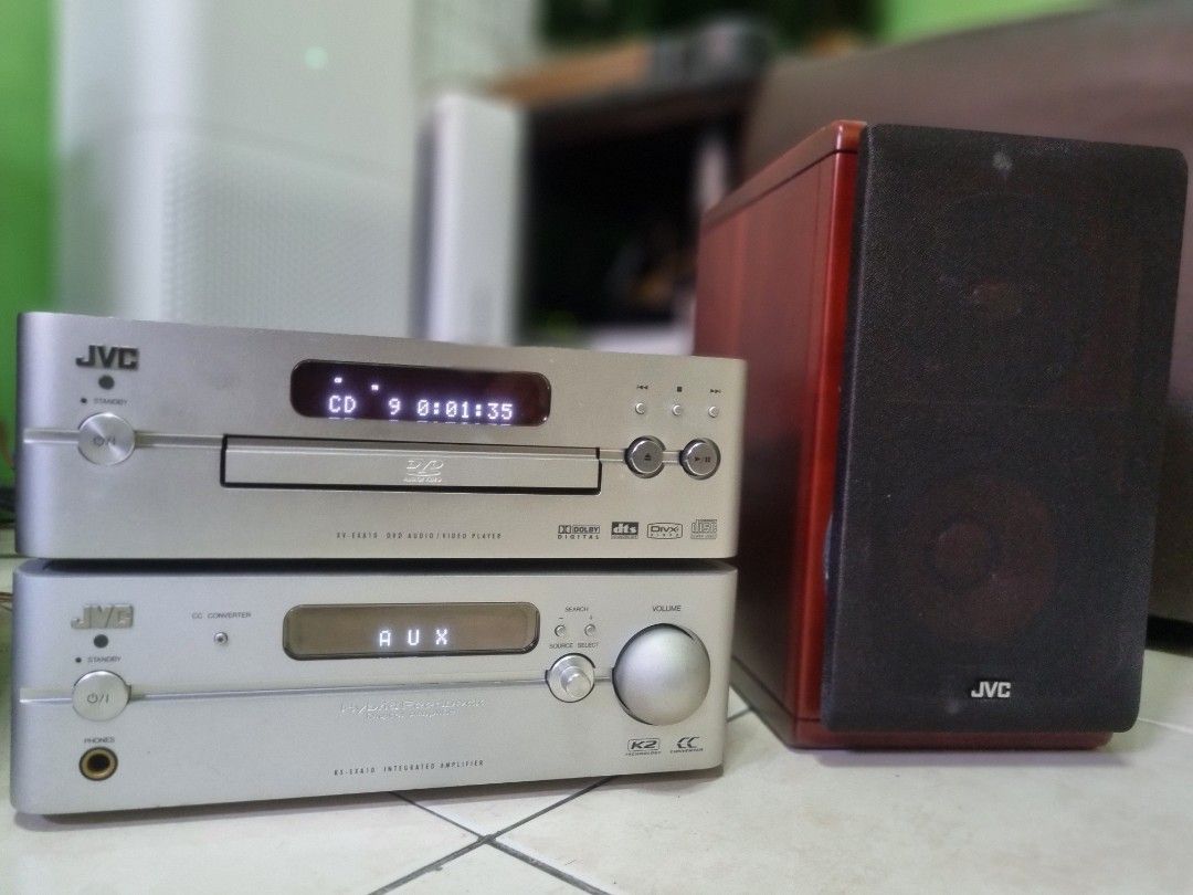 JVC Wood Cone hybrid Acoustic System (NO REMOTE), Audio, Soundbars, Speakers & Amplifiers on ...