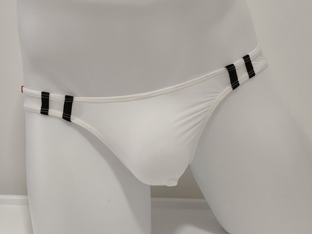k1835 GX3 AIRSKIN MONOTONE SUPER BIKINI in White color, Men's Fashion, Bottoms, New Underwear on ...