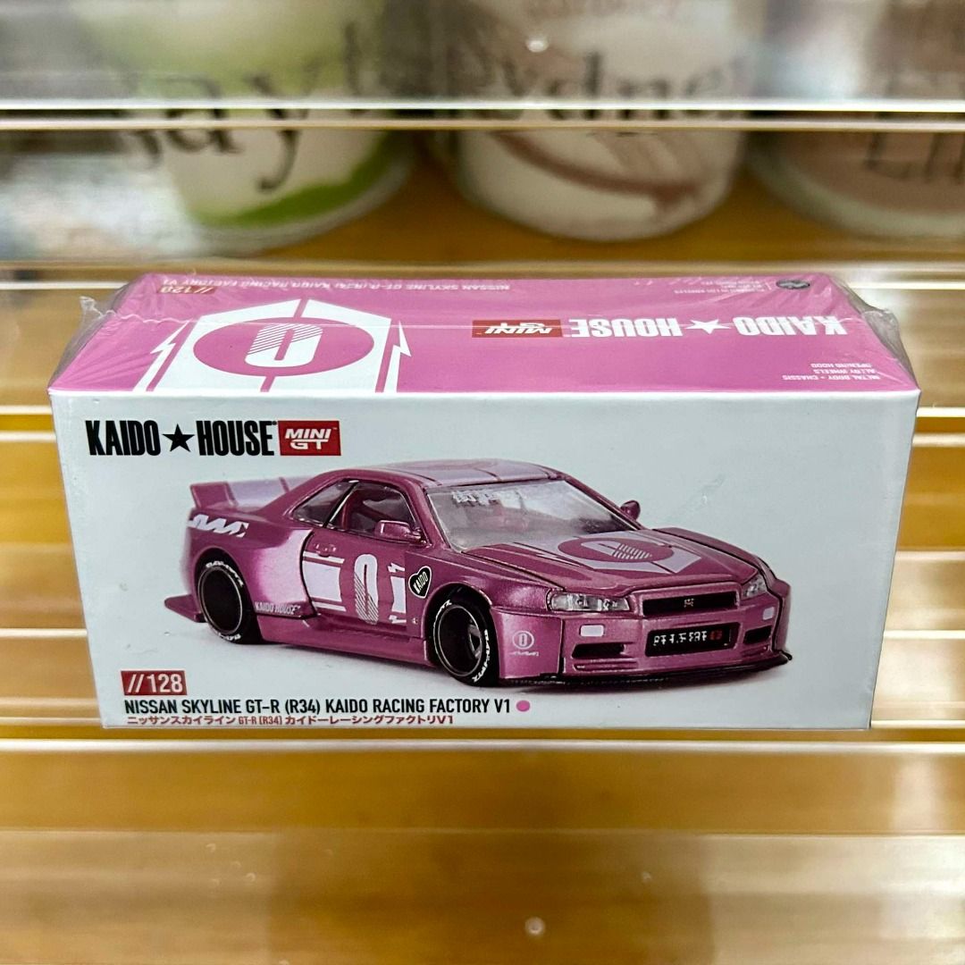 Kaido House Mini GT Nissan Skyline GT-R (R34) Kaido Racing Factory V1 ...