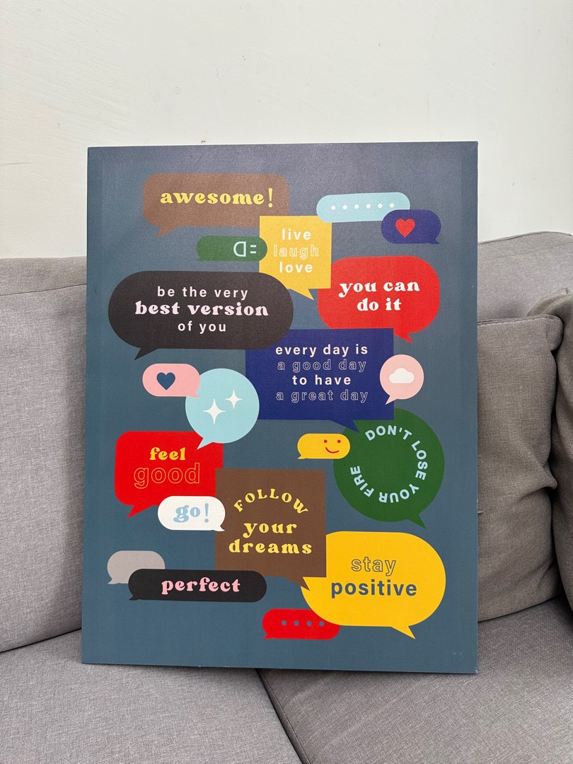 Kaison Poster with Frame, Furniture & Home Living, Home Decor, Frames ...