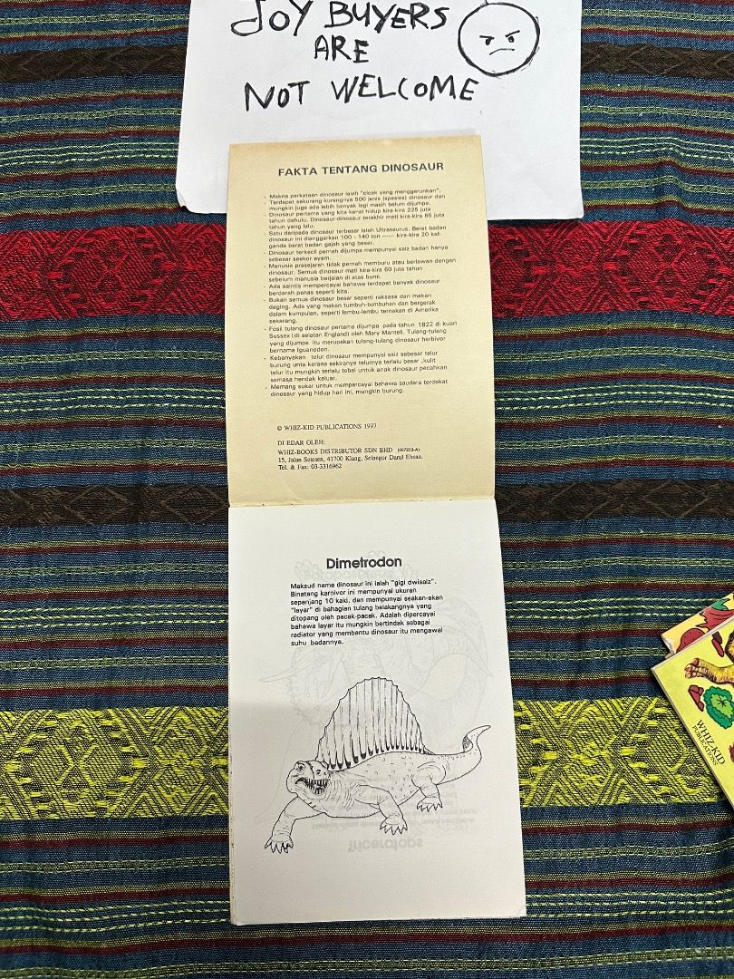 KOMBO BUKU MEWARNA DAN AKTIVITI DINOSOR / DINOSOURS COLORING AND ...