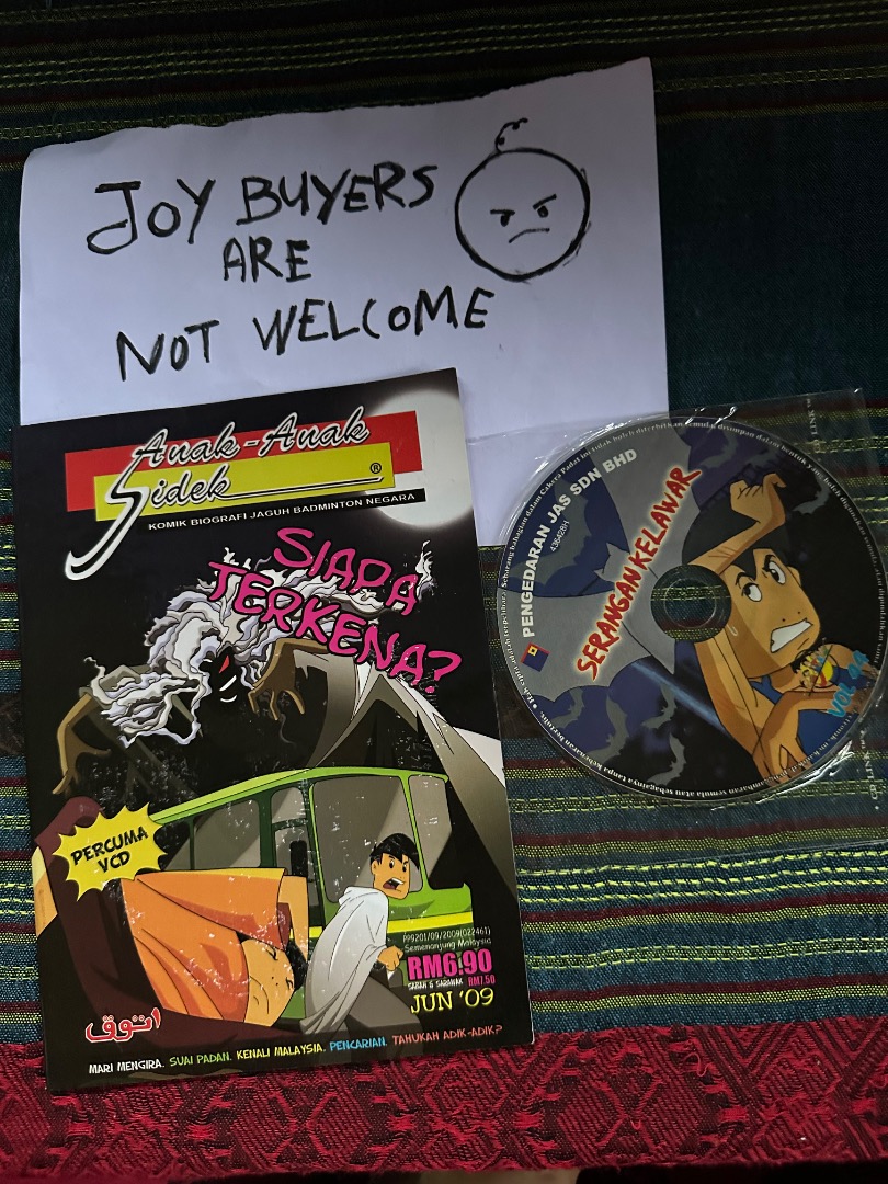KOMIK DAN VCD ANAK-ANAK SIDEK, Hobbies & Toys, Books & Magazines ...