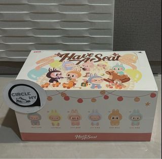 Labubu Have A Seat Set 6pcs/Set, Hobbies & Toys, Toys & Games on Carousell