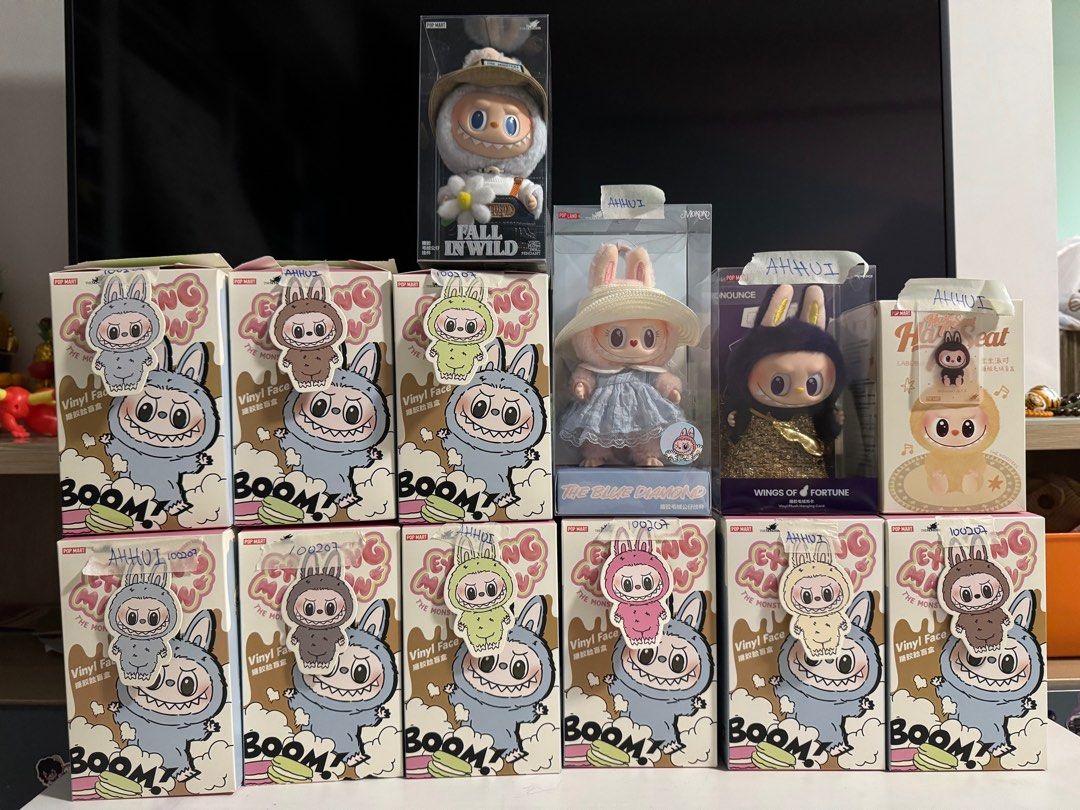 LABUBU AND ZMM V1, Hobbies & Toys, Toys & Games on Carousell
