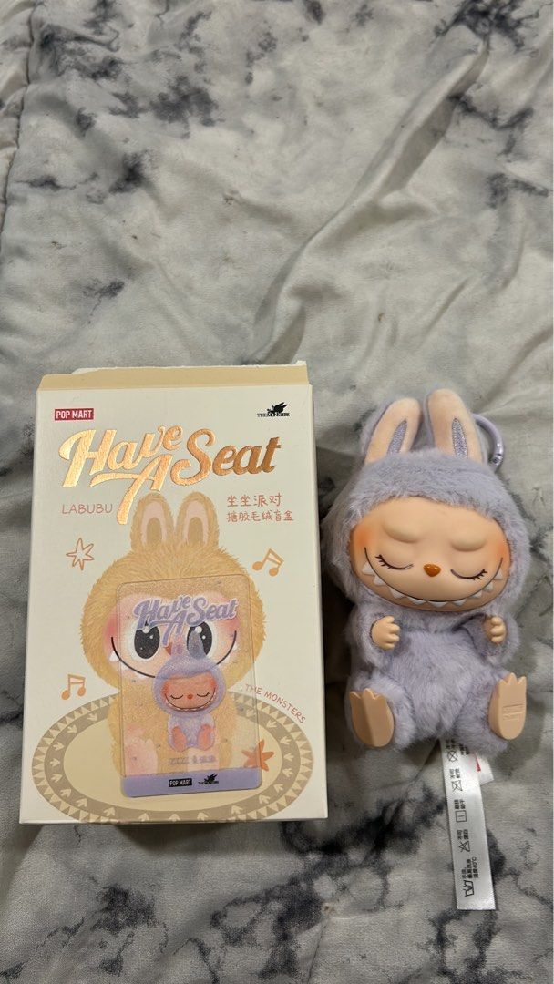 Labubu V2 for sell, Hobbies & Toys, Toys & Games on Carousell