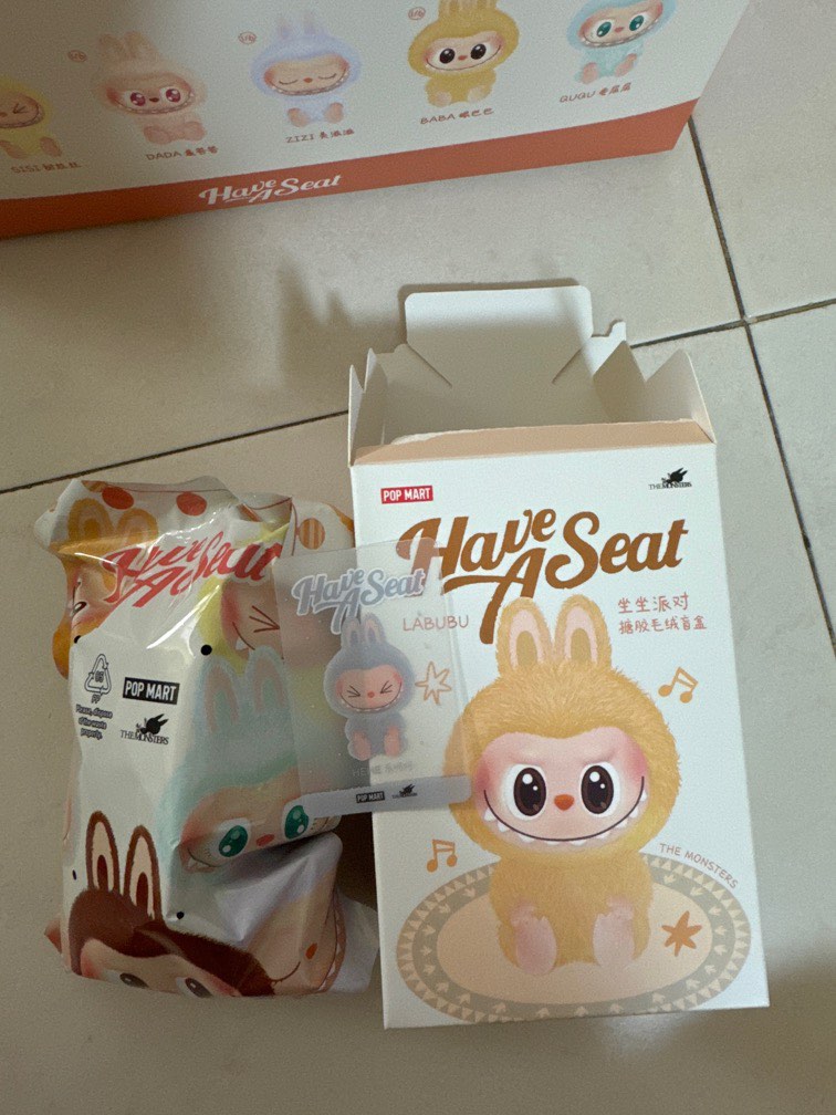 Labubu V2 HEHE, Hobbies & Toys, Toys & Games on Carousell